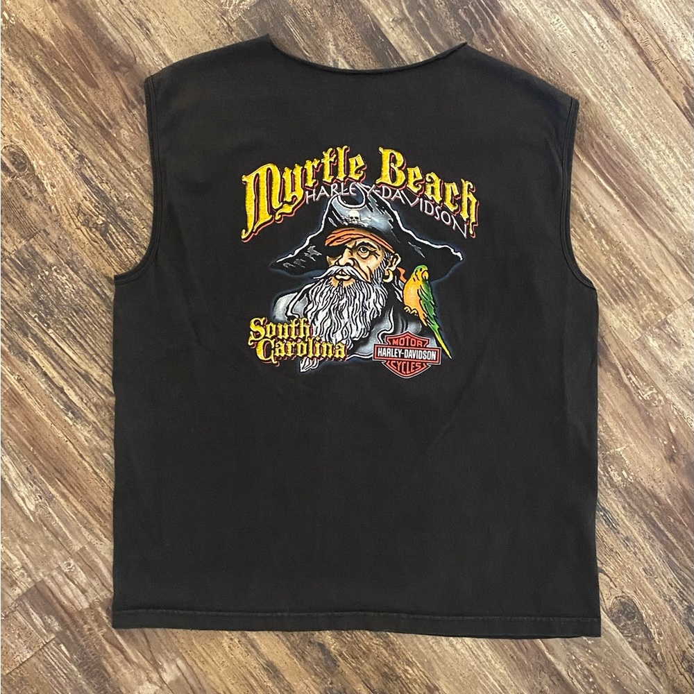 Vintage 2004 Harley Davidson Myrtle Beach Chopped Shi… - Gem